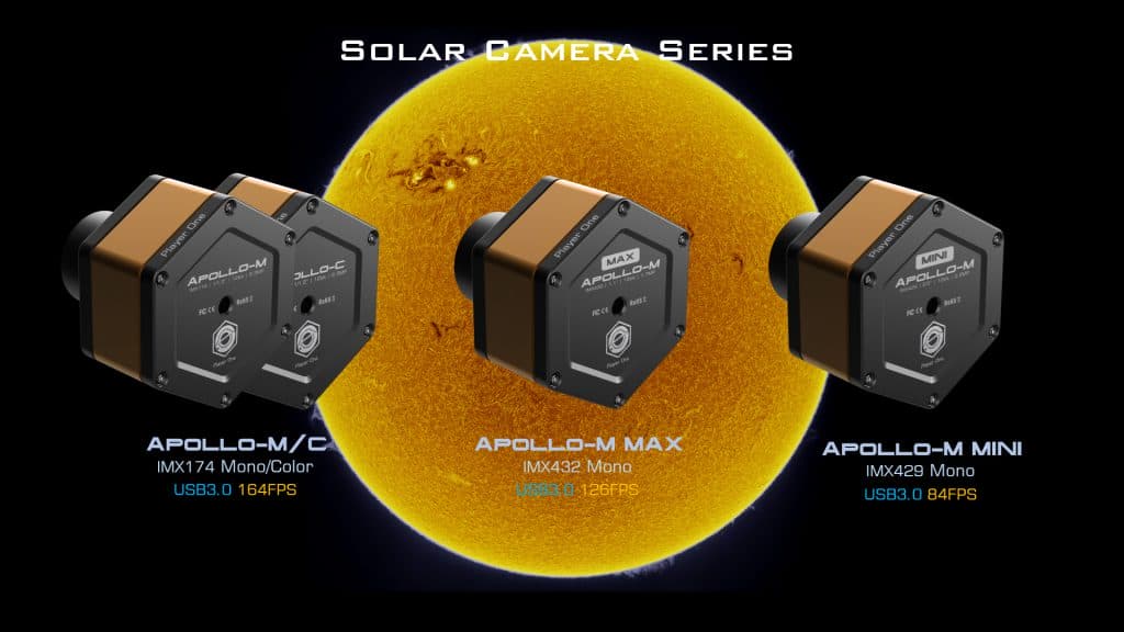 Apollo-M USB3.0 Mono Camera (IMX174) – Player One Astronomy