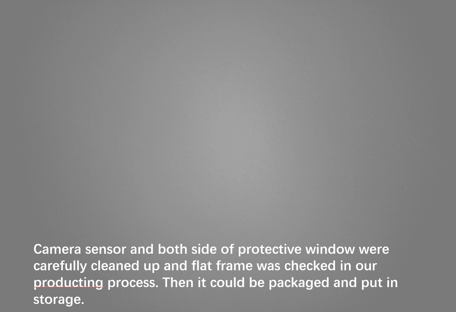 Behavior of dust on Apollo-M MAX camera – Player One Astronomy