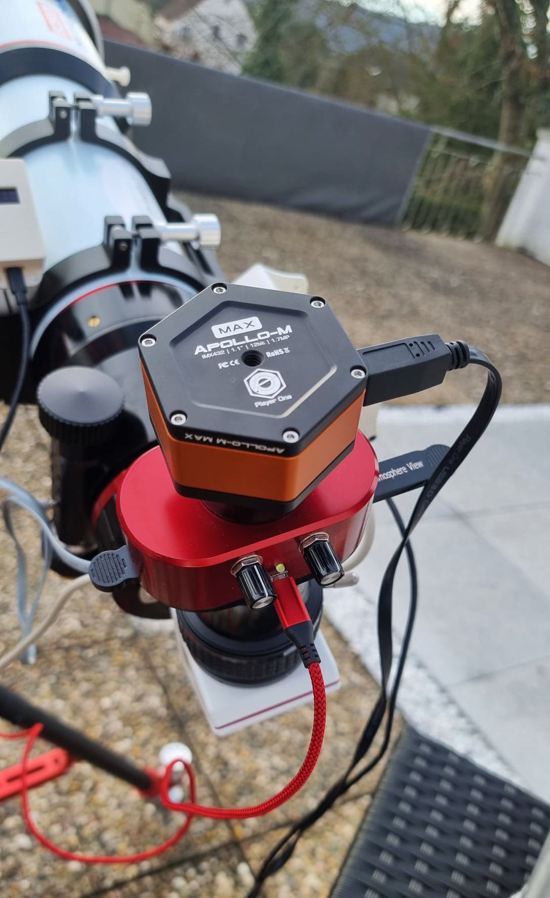 First light of Apollo-M MAX by Mehmet Ergün – Player One Astronomy