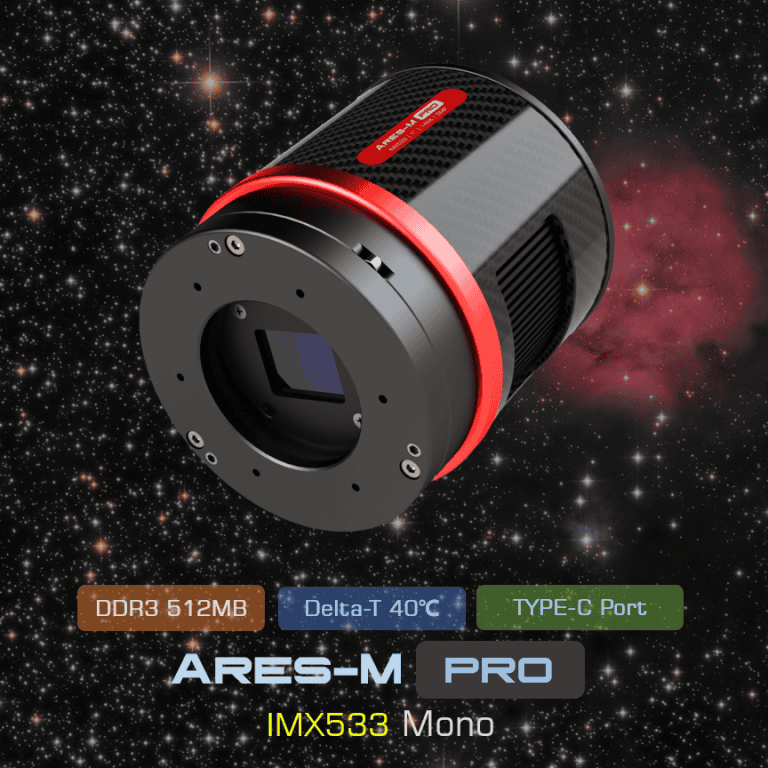 Ares-M Pro USB3.0 Mono Camera (IMX533) – Player One Astronomy