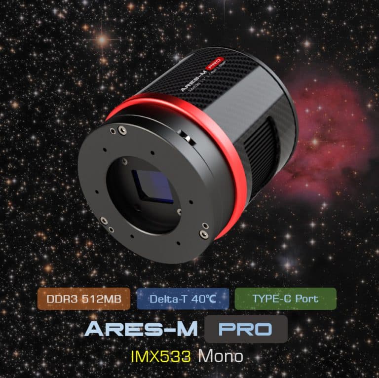 Ares-M Pro USB3.0 Mono Cooled Camera (IMX533) – Player One Astronomy
