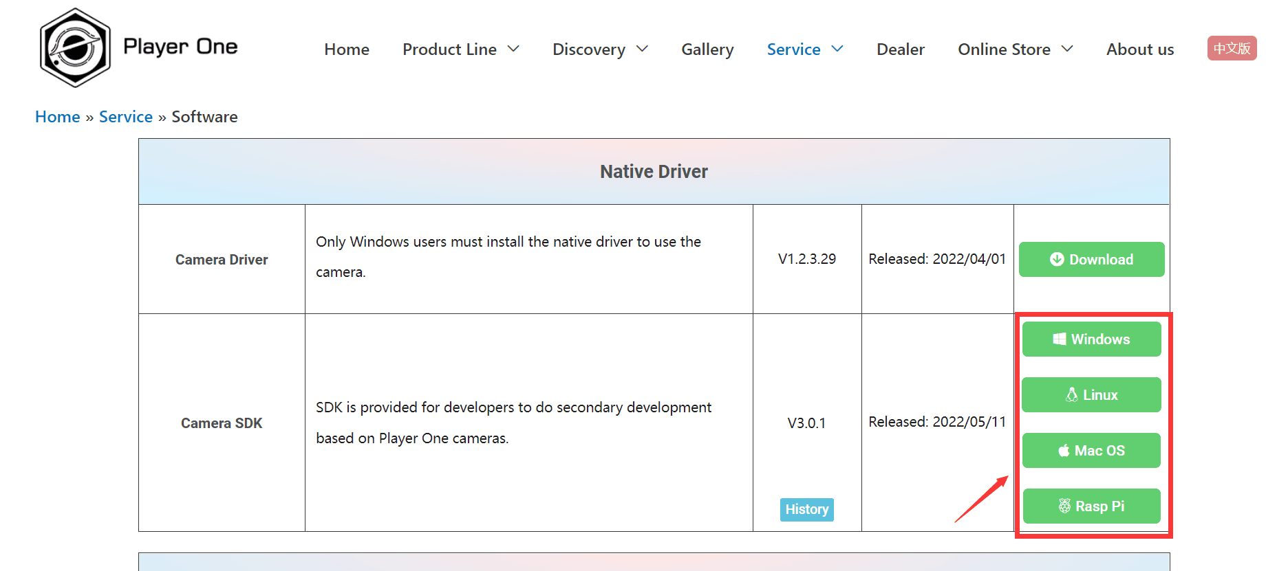 Run Saturn SQR camera in current Firecapture 2.7.10. – Player One Astronomy