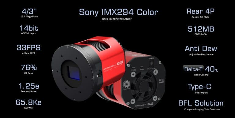 NEW Artemis Pro series – IMX294/492 cooled cameras released TODAY ...