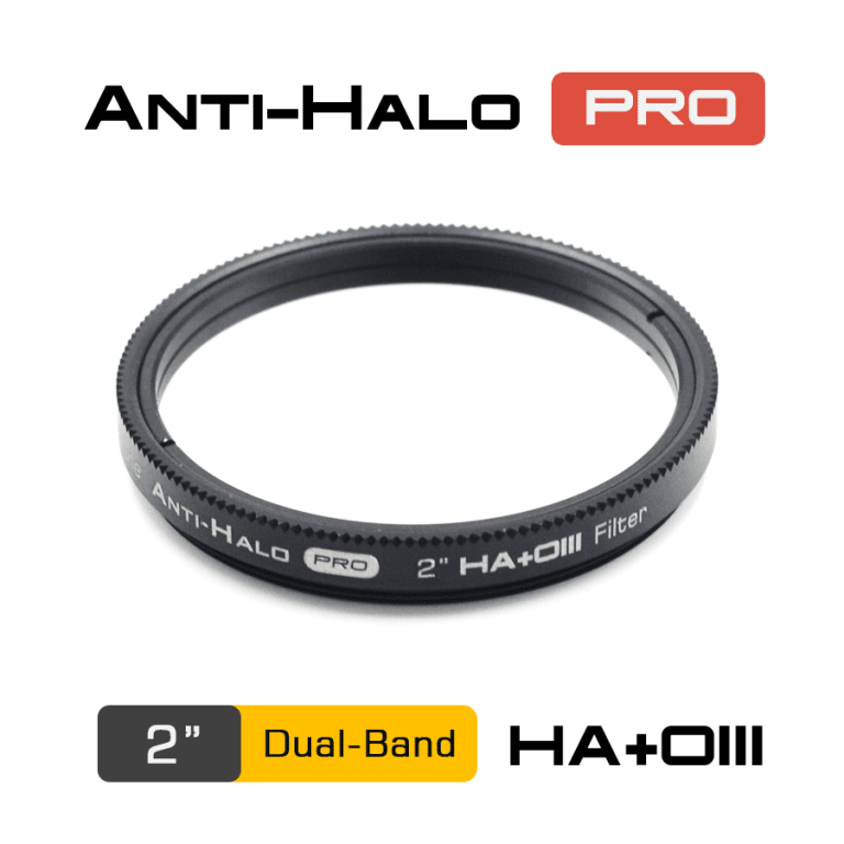Anti-Halo PRO Dual-Band 2″ Ha+OIII filter – Player One Astronomy