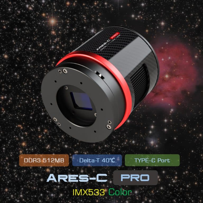 Ares-C Pro USB3.0 Color Cooled Camera (IMX533) – Player One Astronomy