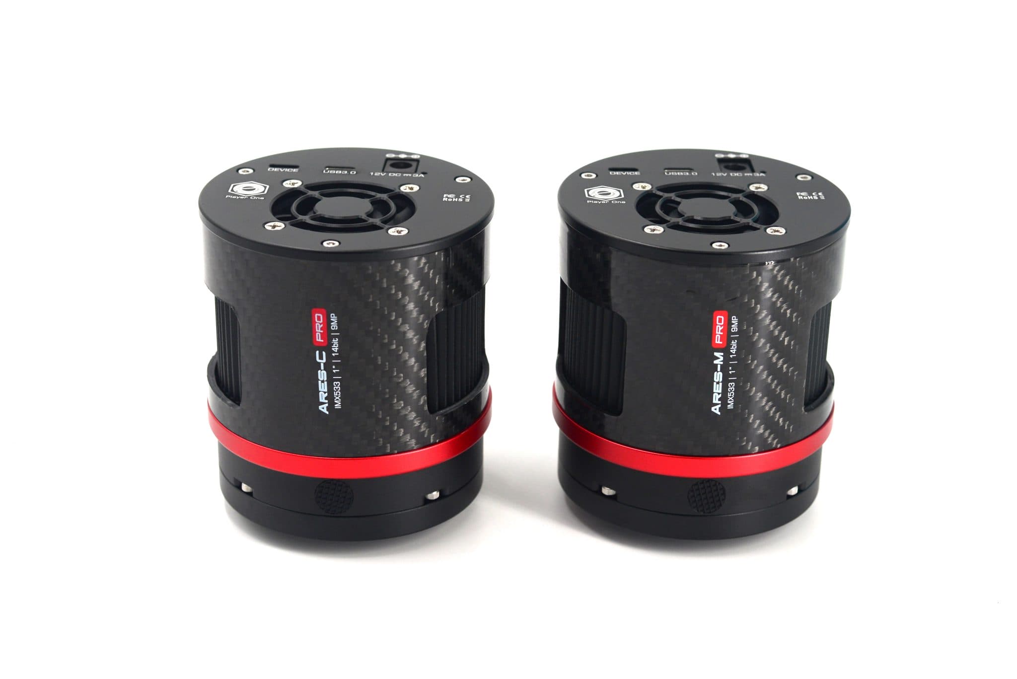 Ares-M Pro USB3.0 Mono Cooled Camera (IMX533) – Player One Astronomy