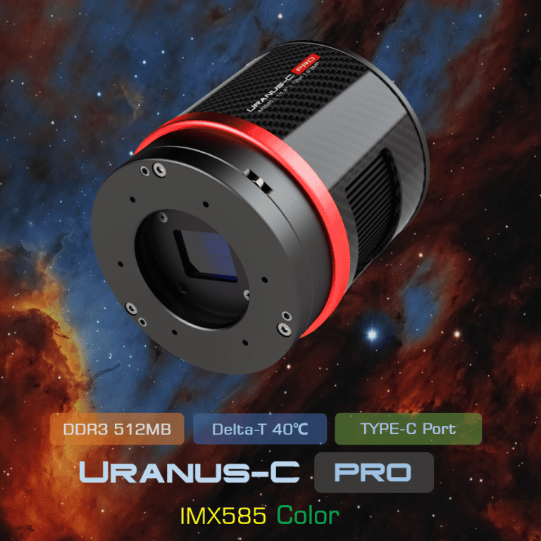 Uranus-C Pro USB3.0 Color Cooled Camera (IMX585) – Player One Astronomy