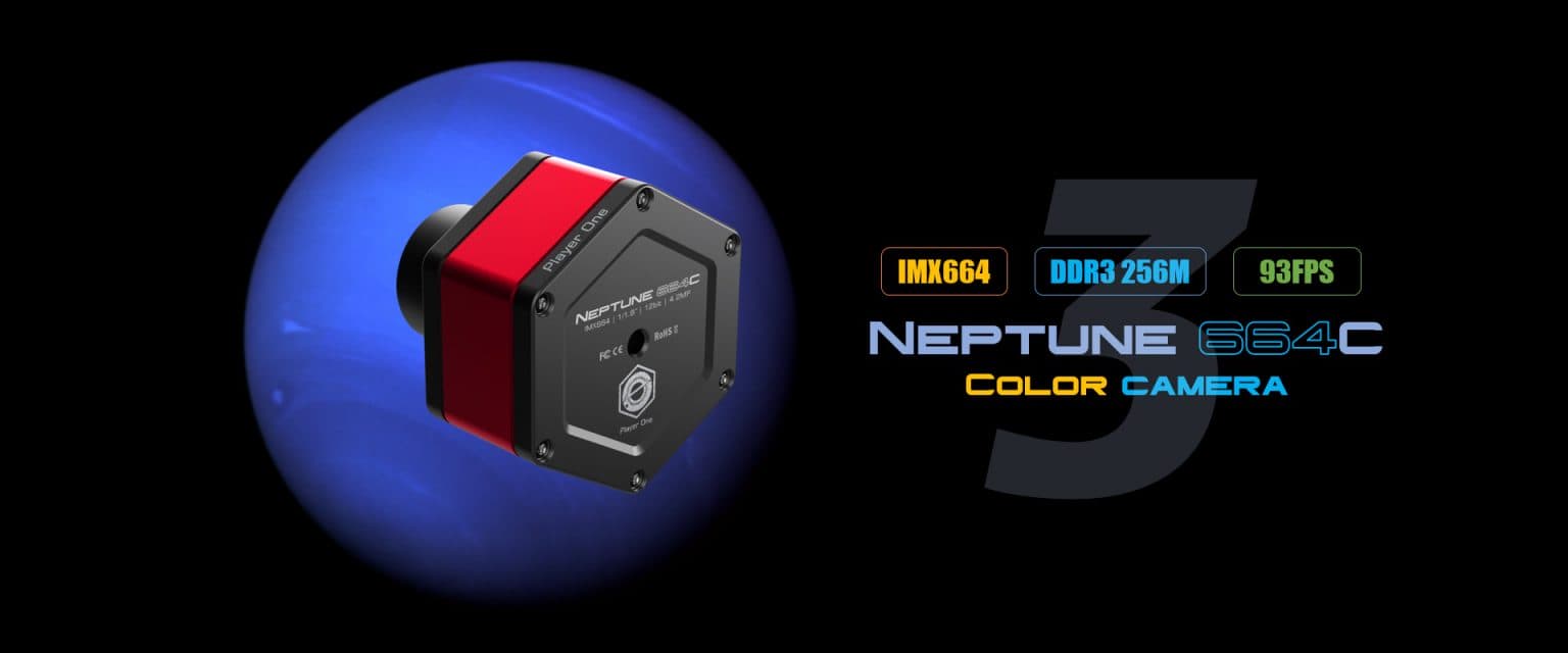 NEPTUNE 664C USB3.0 Color Camera – Player One Astronomy