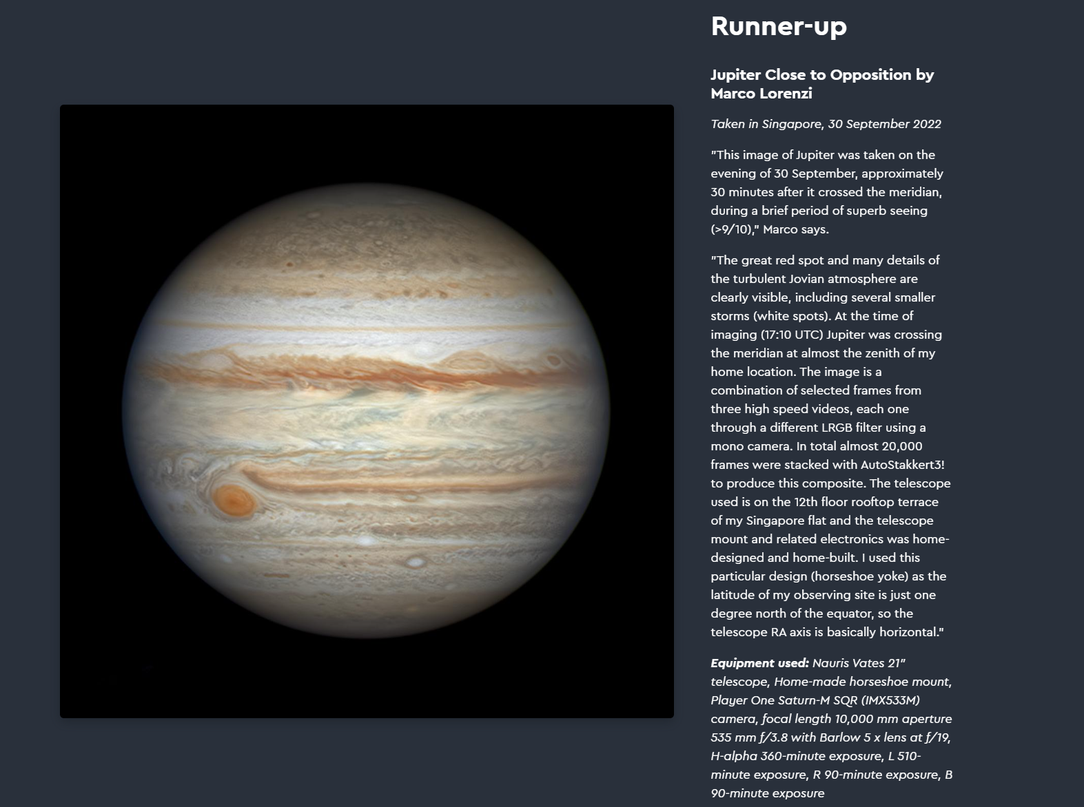 Royal Museums Greenwich Astronomy Photographer Of The Year 2023