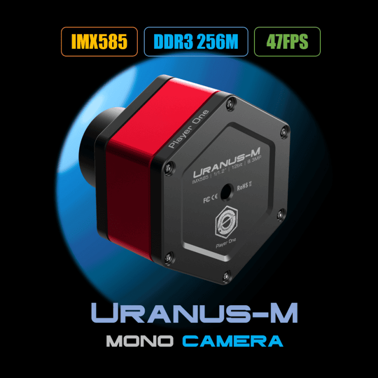 Uranus-M USB3.0 Mono Camera (IMX585) – Player One Astronomy